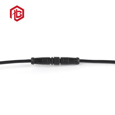 China IP68 M8 Waterproof Connector 2-12 Pin 1-50A Nylon Plug for sale