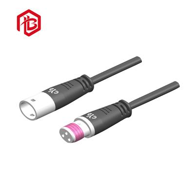 China IP68 Waterproof Flat Plug Connector 2-12 Pin 1-50A for sale
