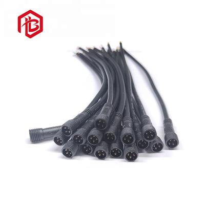 China PVC M10 Wire Connector Ip67 IP68 Waterproof 2 3 4 5 Pin Led Outdoor Lighting Male Female Wire Connector for sale