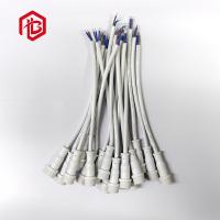 China Customized M11 M12 M14 M15 M16 Led Street Waterproof Cable 2 3 4 5 Pin Male Female Docking Extension PVC Power Cord for sale