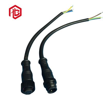 China M12 socket 4 pin Gold-plated brass ensure reliable performance Industrial Circular Connector for sale