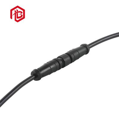 China Rated Voltage 300V Connector Circular Waterproof Featuring Gilded Brass Metal Ideal for Outdoor Electrical Installations for sale