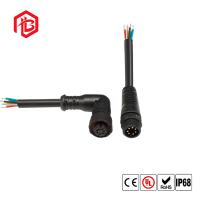 China M12RIGHT-ANGLED ELBOW Waterproof Connector Male/Female Copper 6A for Aerospace Microwave Applications for sale