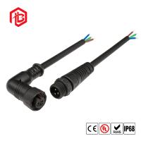 China M12RIGHT-ANGLED ELBOW Waterproof Connector Male/Female Copper 6A for Aerospace Microwave Applications for sale