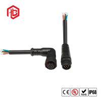 China M12RIGHT-ANGLED ELBOW Waterproof Connector Male/Female Copper 6A for Aerospace Microwave Applications for sale
