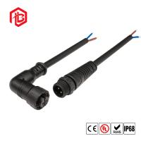 China M12RIGHT-ANGLED ELBOW Waterproof Connector Male/Female Copper 6A for Aerospace Microwave Applications for sale