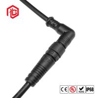 China M12RIGHT-ANGLED ELBOW Waterproof Connector Male/Female Copper 6A for Aerospace Microwave Applications for sale