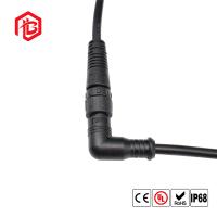China M12RIGHT-ANGLED ELBOW Waterproof Connector Male/Female Copper 6A for Aerospace Microwave Applications for sale