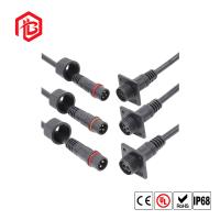 China M15 FLANGED POWER WATERPROOF PLUG Male/Female Copper Contact IP68 Rated for sale