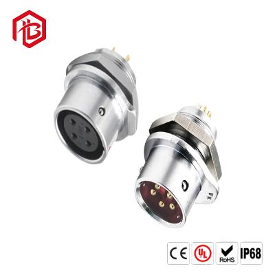 China SF12 MATAL PLUG Male/Female Waterproof 6A IP68 Wire Connections for sale