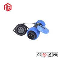 China SP13F FLANGE SERIES AVIATION PLUG Copper Housing IP68 Waterproof 13A Rated Male/Female Cable Connector Power for sale