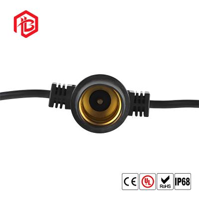 China E27 Lamp Holder Male/Female Copper 10A Waterproof Connector for sale