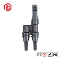 China For Male/Female Copper IP67 Rated Waterproof Connectors for Solar Power Systems for sale