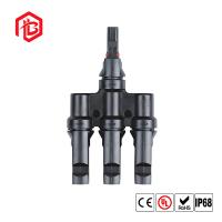 China For Male/Female Copper IP67 Rated Waterproof Connectors for Solar Power Systems for sale