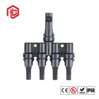 China For Male/Female Copper IP67 Rated Waterproof Connectors for Solar Power Systems for sale