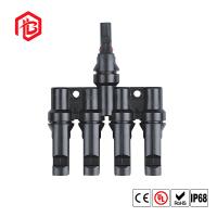 China For Male/Female Copper IP67 Rated Waterproof Connectors for Solar Power Systems for sale