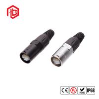 China RJ45 Male/Female Waterproof Network Port Connector with Copper Contact and Nylon Housing IP68 Rated for Outdoor Displays for sale