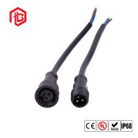 China M17 Male-Female Waterproof IP68 Copper Contact Nylon Housing Cable Connector for Wire Connections for sale