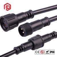 China M17 Male-Female Waterproof IP68 Copper Contact Nylon Housing Cable Connector for Wire Connections for sale
