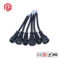 China M17 Male-Female Waterproof IP68 Copper Contact Nylon Housing Cable Connector for Wire Connections for sale