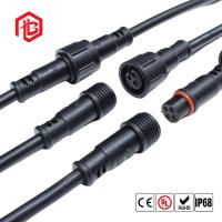 China M17 Male-Female Waterproof IP68 Copper Contact Nylon Housing Cable Connector for Wire Connections for sale