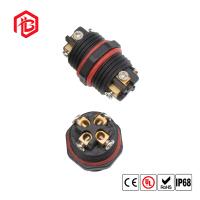 China L16 Series Copper Contact Nylon Housing 30A Waterproof Male/Female Power Connectors for Lithium Batteries for sale