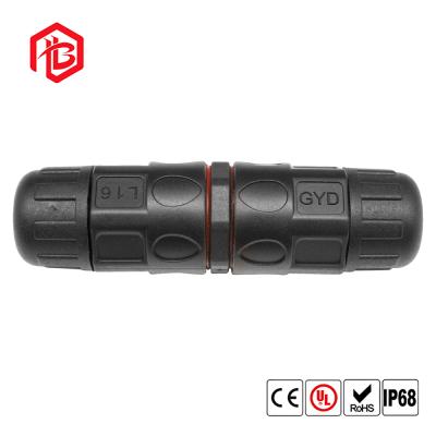 China L16 Series Copper Contact Nylon Housing 30A Waterproof Male/Female Power Connectors for Lithium Batteries for sale