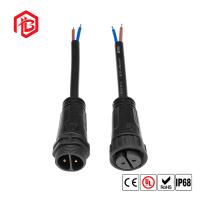 China M25 Waterproof Nylon Connector with Copper Contacts IP68 Rated 2-Pin/3-Pin Adaptor Cable Included FPC PCB Power for sale