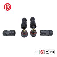 China M20 Outdoor 300V Copper 2-5 Pin Female Screw Fixing IP68 Waterproof Circular LED Light Strip Electrical Cable Power Connector for sale
