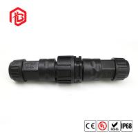 China M20 Outdoor 300V Copper 2-5 Pin Female Screw Fixing IP68 Waterproof Circular LED Light Strip Electrical Cable Power Connector for sale