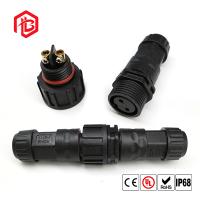 China M20 Outdoor 300V Copper 2-5 Pin Female Screw Fixing IP68 Waterproof Circular LED Light Strip Electrical Cable Power Connector for sale