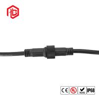 China BETT M23 IP68 Waterproof Black PVC Electric Connector Led Outdoor Lighting 2 Pin Male/Female for sale