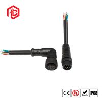 China M12RIGHT-ANGLED ELBOW Waterproof Connector Male/Female Copper 6A for Aerospace Microwave Applications for sale