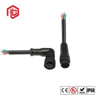 China M12RIGHT-ANGLED ELBOW Waterproof Connector Male/Female Copper 6A for Aerospace Microwave Applications for sale