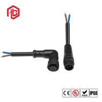 China M12RIGHT-ANGLED ELBOW Waterproof Connector Male/Female Copper 6A for Aerospace Microwave Applications for sale