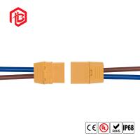 China XT90 Male/Female Waterproof Copper Connector with Cable Plug IP65 Rated DC Power for sale