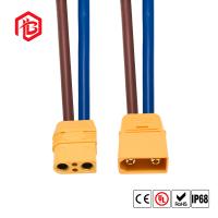 China XT90 Male/Female Waterproof Copper Connector with Cable Plug IP65 Rated DC Power for sale