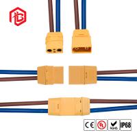 China XT90 Male/Female Waterproof Copper Connector with Cable Plug IP65 Rated DC Power for sale