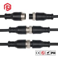China GX16 Male/Female Waterproof IP65 Copper Contact Electrical Metal Plug with PVC Housing 5 Pin Adaptor for sale