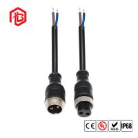 China GX16 Male/Female Waterproof IP65 Copper Contact Electrical Metal Plug with PVC Housing 5 Pin Adaptor for sale