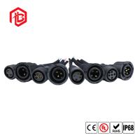 China M19 NIYON Male/Female Copper Waterproof Power Connector with Nylon Cable IP68 Rated 250V for sale