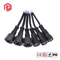 China M19 NIYON Male/Female Copper Waterproof Power Connector with Nylon Cable IP68 Rated 250V for sale