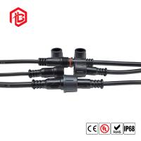China M19 NIYON Male/Female Copper Waterproof Power Connector with Nylon Cable IP68 Rated 250V for sale