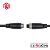 China GX12 Aerospace Power Plug 2A/6A Rated Copper Contact Nylon Housing Waterproof IP65 for LED and PCB Applications for sale