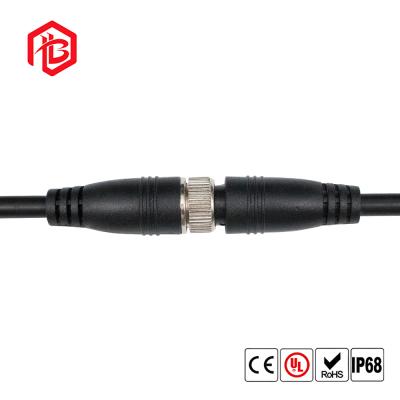China GX12 Aerospace Power Plug 2A/6A Rated Copper Contact Nylon Housing Waterproof IP65 for LED and PCB Applications for sale