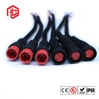 China Custom M8 Waterproof Connector LED Light Signal Transmission Solar Panel Male and Female Plug for sale