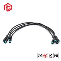 China Custom M8 Waterproof Connector LED Light Signal Transmission Solar Panel Male and Female Plug for sale