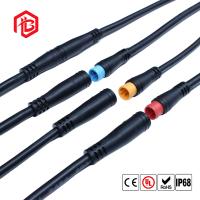 China Custom M8 Waterproof Connector LED Light Signal Transmission Solar Panel Male and Female Plug for sale