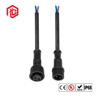 China M11 Plugs IP65 Factory Price Male Female Black NylonAerospace UHF PCB Copper Contact 16A 500V Waterproof LED Lamp Connectors for sale