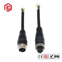 China GX12 Aerospace Power Plug Male/Female 4Pin 2A/6A Rated Copper Contact Nylon Housing Waterproof IP65 for LED and PCB Applications for sale
